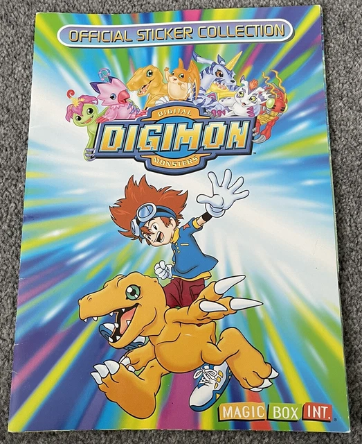 DIGIMON DIGITAL MONSTERS - Official Sticker Album - 1st Season - Magic ...