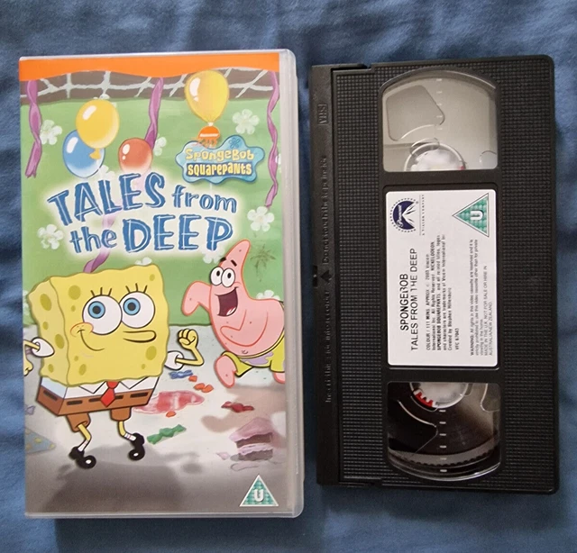 SPONGEBOB SQUAREPANTS - Tales From The Deep - Vhs Video £49.99 ...