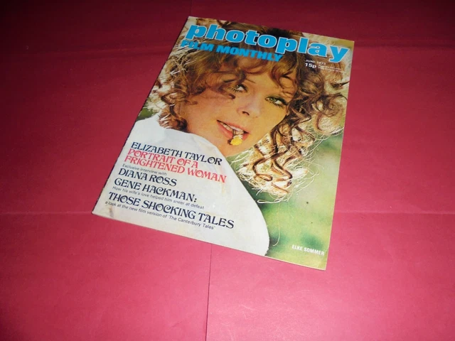 DIANA ROSS ELIZABETH Taylor Jacqueline Bisset Yul Brynner 1973 UK ...