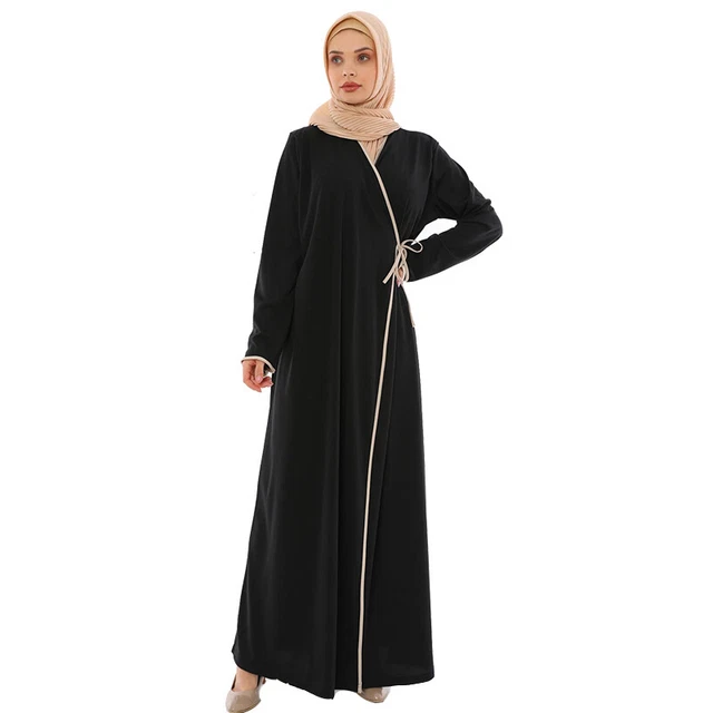 Islamic Abaya Women Muslim Maxi Dress Kaftan Long Robes Turkey Dubai