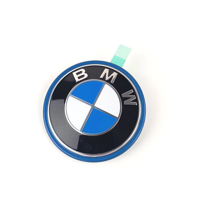 BMW STEMMA SIMBOLO Marchio Adesivo Logo Placca Posteriore Portellone ...