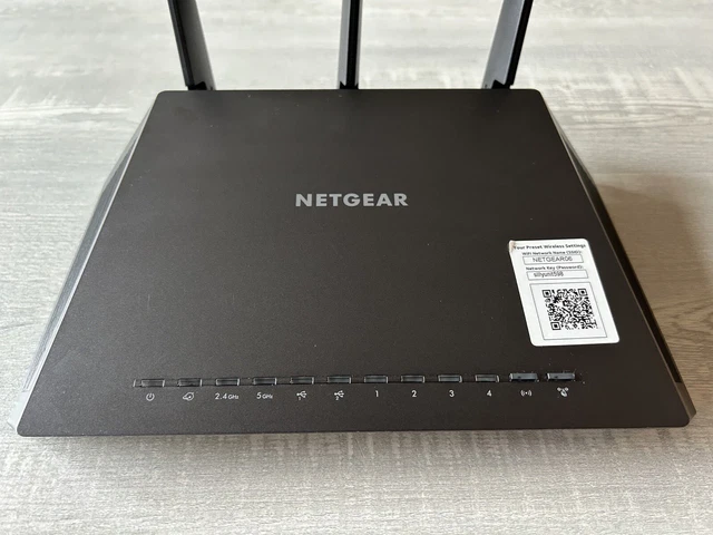 NETGEAR NIGHTHAWK R7000 AC1900 Smart Wi-Fi Dual-Band Gigabit Router $15 ...