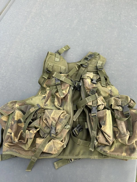 BRITISH ARMY DPM Assault Vest GP Ops £24.99 - PicClick UK