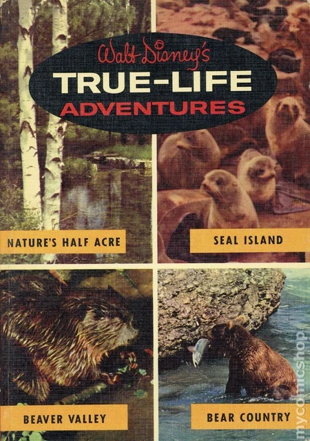 WALT DISNEY'S TRUE-LIFE Adventures HC #1-1ST VG 1959 Stock Image Low ...