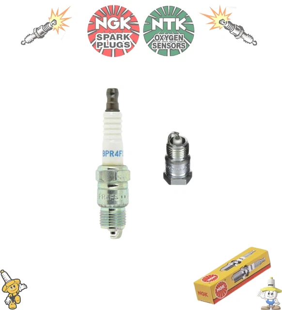 NGK BOUGIE D'ALLUMAGE - BPR4FS - Pour Kohler,Clip,Marine,Volvo-Penta ...