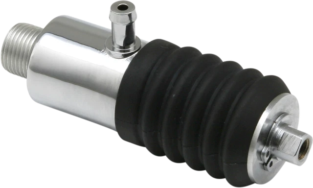 DRAG CHROME REAR Brake Master Cylinder 3/4 Bore Harley Super Glide CVO ...