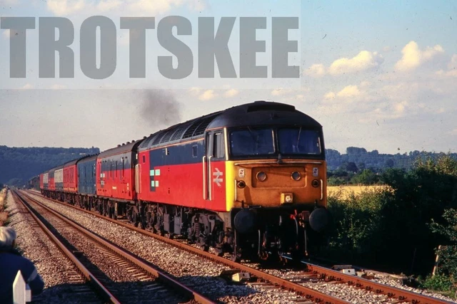 35MM SLIDE BR British Rail Diesel Loco Class 47 47605 1993 Bolton Original £4.98 - PicClick UK