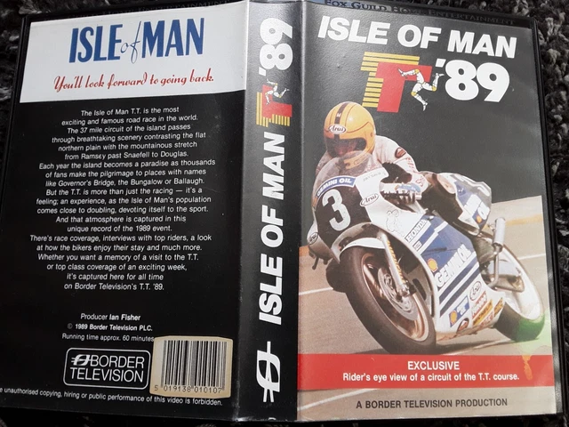 1989 OFFICIAL ISLE Of Man TT Review VHS Video Tape £3.85 - PicClick UK