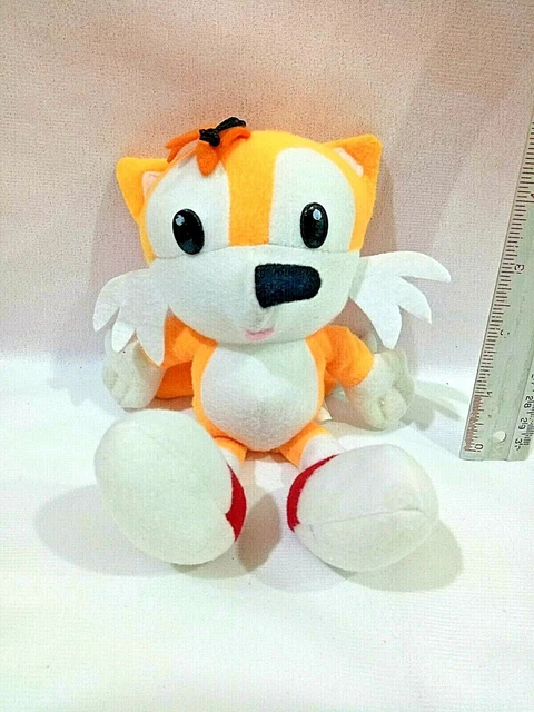 SONIC HEDGEHOG TAILS Miles Prower 8" BOOTLEG Plush Doll Figure Sega ...