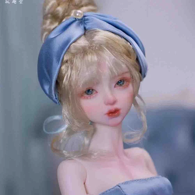 1/4 BJD DOLL Ball Joint Doll Pretty Girl Resin Bare Doll Eyes Face ...