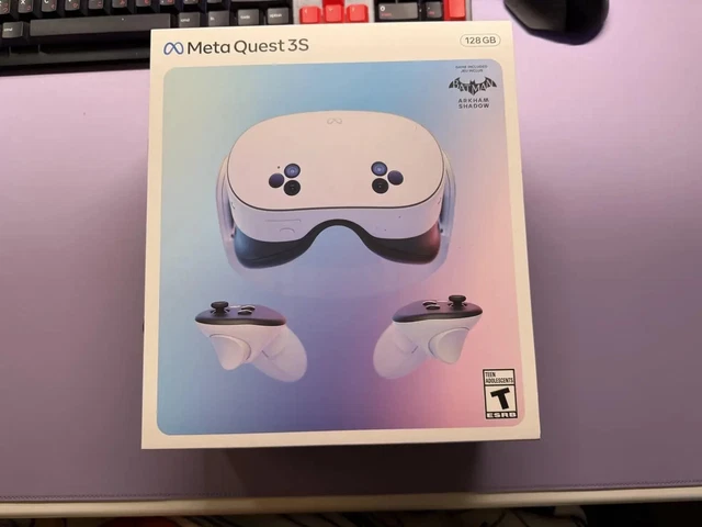 META QUEST 3S 128GB + Batman: Arkham Shadow + 3-Month Trial of Meta Quest+ $511.42 - PicClick CA