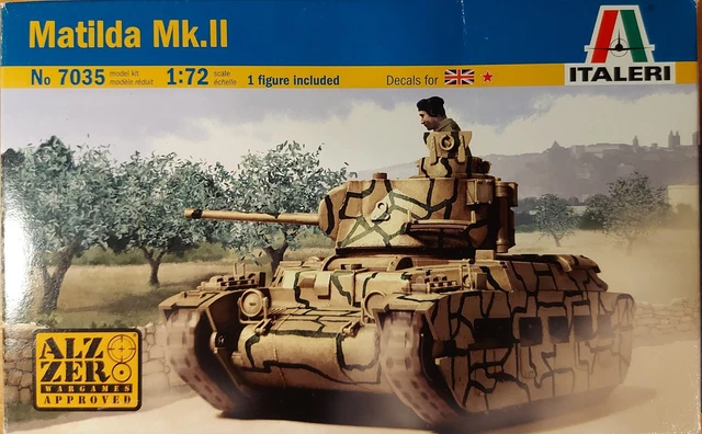 ITALERI 1:72 BRITISCHER Panzer Matilda Mk. II- WWII EUR 12,00 - PicClick DE