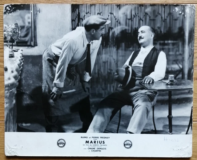 MARIUS MARCEL PAGNOL photo exploitation cinema originale R EUR 20,00 - PicClick FR