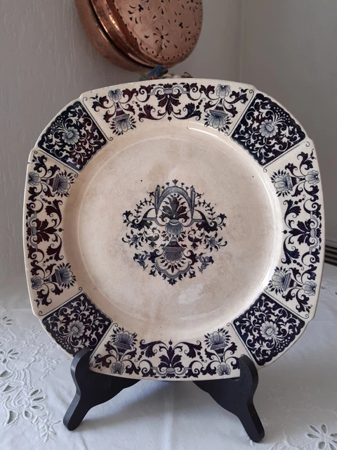 ANCIENNE ASSIETTE DE GIEN EUR 3,50 - PicClick FR