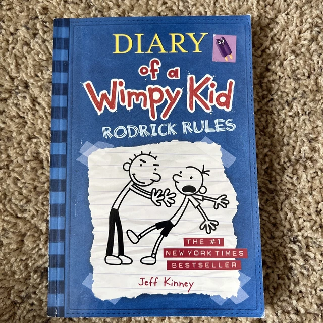 RODRICK RULES (DIARY of a Wimpy Kid, Book 2) by Jeff Kinney (2008 ...