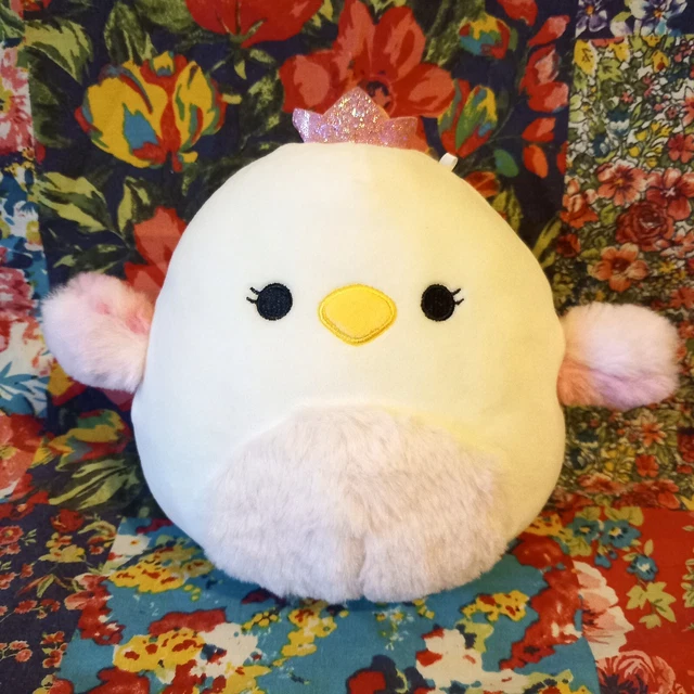 SQUISHMALLOW 7.5& ALYSSA The Swan White & Pink Bird Soft Toy Plush ...