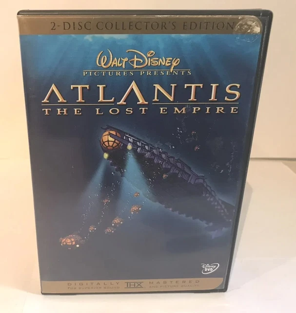 Walt Disney Atlantis The Lost Empire Dvd 2 Disc Collector Edition Bonus