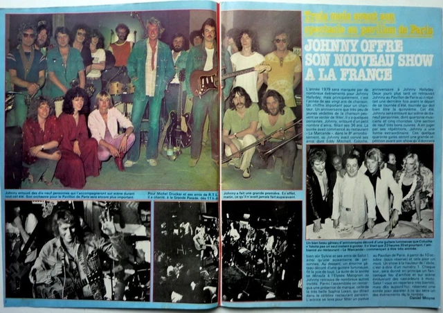 JOHNNY HALLYDAY = Coupure De Presse 2 Pages 1979 / Clipping EUR 5,00 ...