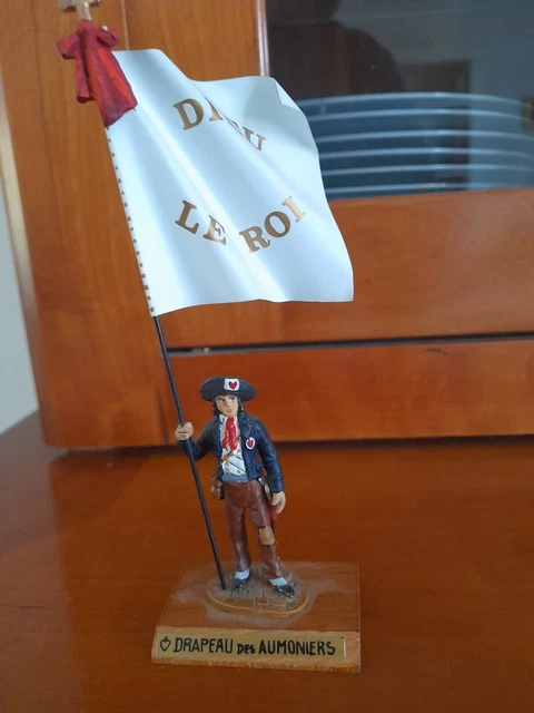 GUERRE DE VENDÉE - Figurine Guy Renaud - drapeau des aumôniers EUR 90 ...