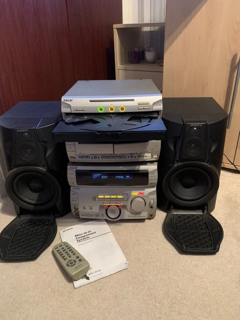 SONY MINI HIFI component system model MHC-W550 works apart from cd ...