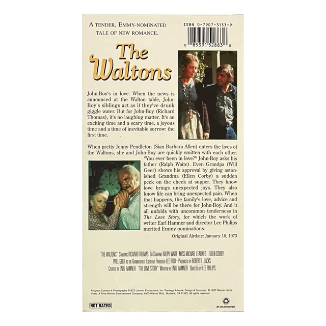 THE WALTONS: THE Love Story (VHS, 1973) Family TV Classics - NEW SEALED ...