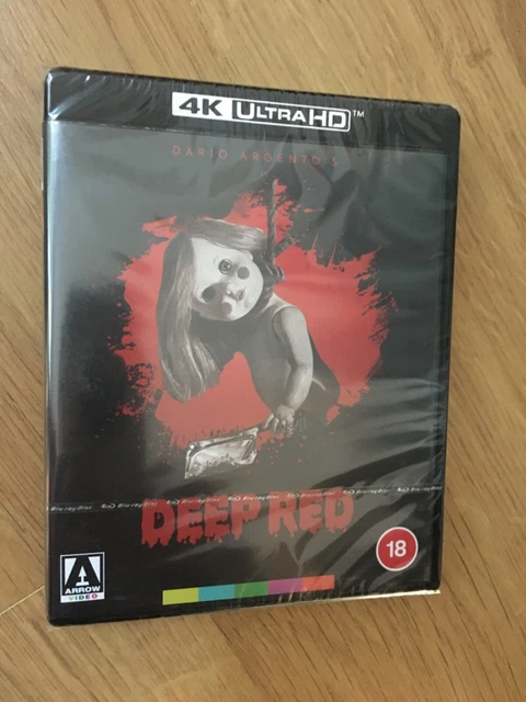 DEEP RED (4K UHD Blu-ray) - Dario Argento - Arrow - NEW SEALED £17.00 ...