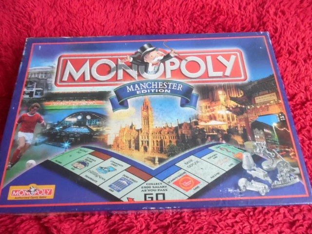 VINTAGE MONOPOLY MANCHESTER Edition Rare Item Board Game £11.12 ...
