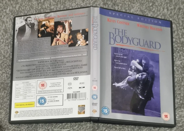 THE BODYGUARD SPECIAL Edition Dvd Romantic Thriller Film Movie Whitney ...