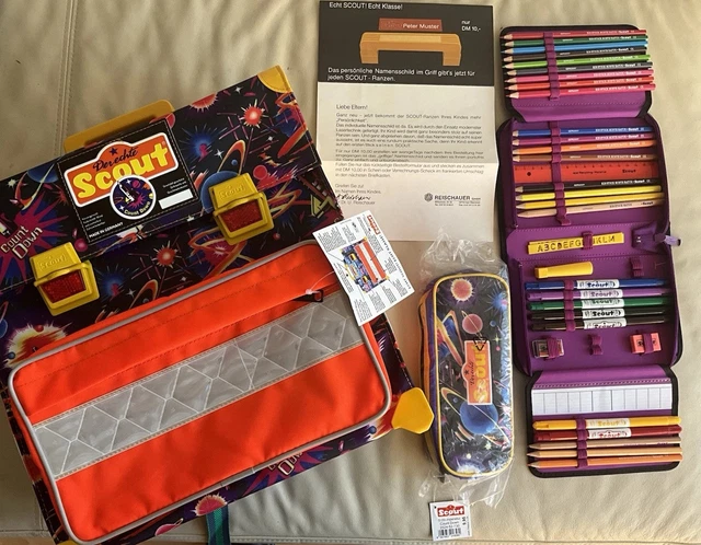 ORIGINAL SCOUT COUNT Down Schulranzen 90er , neuwertig mit Etikett und ...