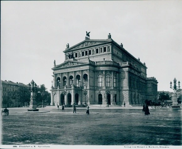 FOTO FRANKFURT AM Main, Alte Oper - 10894337 EUR 44,00 - PicClick DE
