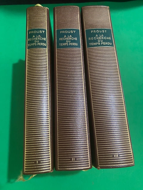 @ BIBLIOTHEQUE DE La Pleiade @ Proust *A La Recherche Du Temps Perdu ...