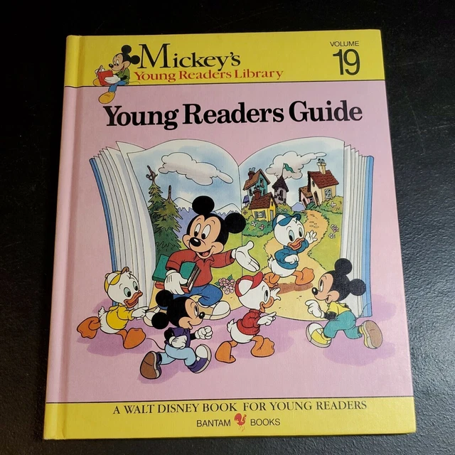 DISNEY MICKEY'S YOUNG Readers Library Young Readers Guide Volume #19 $6 ...