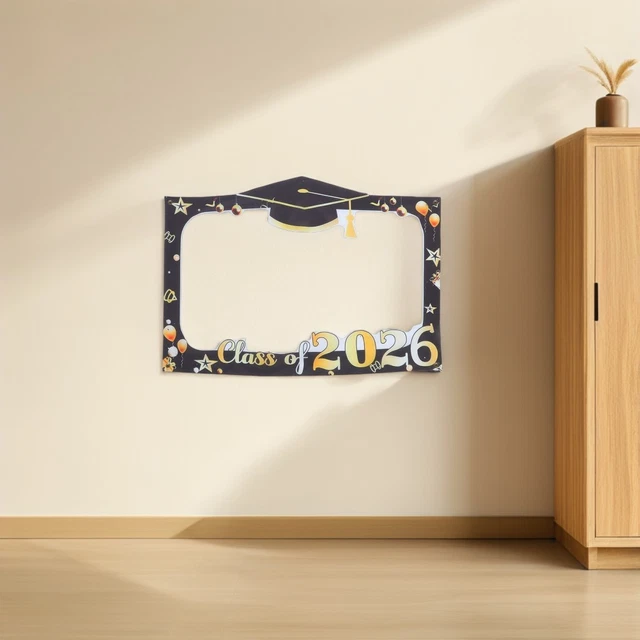 GRADUATION PHOTO BOOTH Frame 2026, Class of 2026 Fabric Picture Frame ...