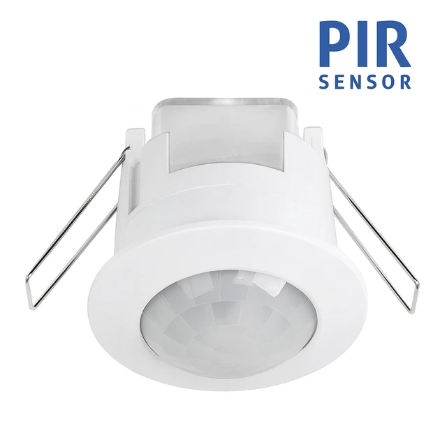 360 DEGREE RECESSED PIR Ceiling Occupancy Motion Sensor Detector Light ...