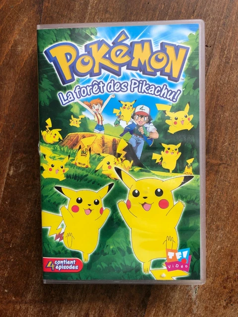 POKÉMON VHS VOL. 11 la forêt des Pikachu ! TF1 vidéo Nintendo 1997/98 ...