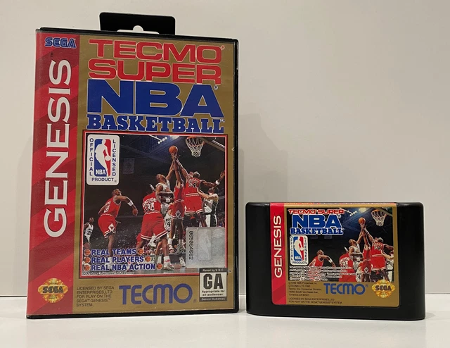 SEGA GENESIS TECMO Super NBA Basketball - Sega Genesis Games 1993 ...
