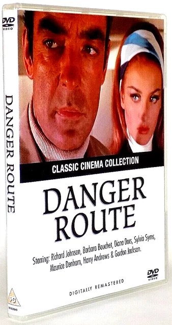 DANGER ROUTE (1967) DVD Richard Johnson, Sylvia Syms, Carol Lynley ...