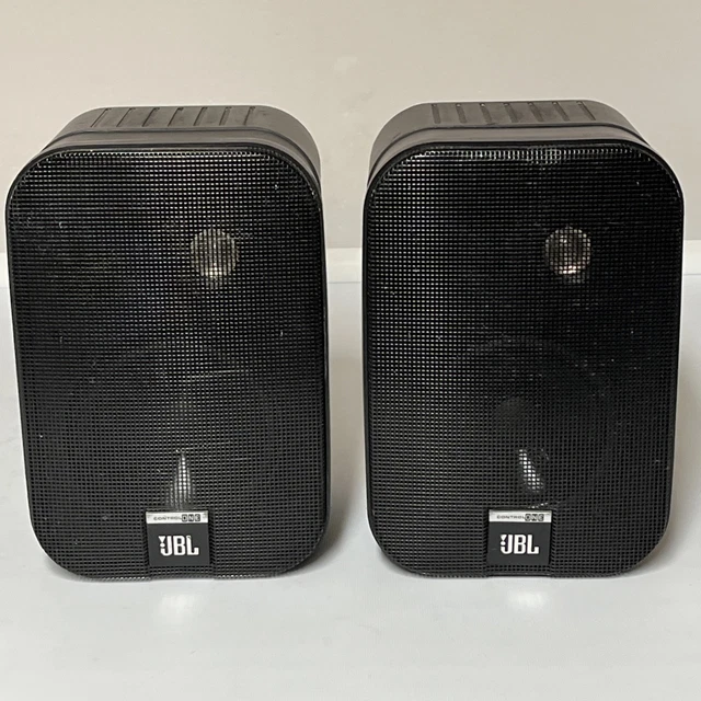 JBL CONTROL ONE Speakers (Pair) Black £40.00 - PicClick UK