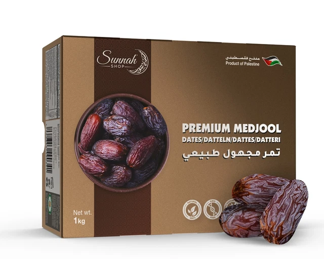 JUMBO MEDJOOL DATTELN aus Palästina - Premium Medjoul Datteln ...