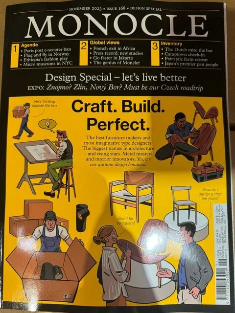 MONOCLE MAGAZINE NOV 2023 Design Special -Let's Live Better. Craft ...