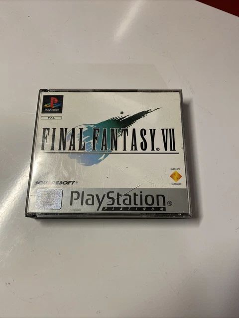 FINAL FANTASY 7 Platinum PS1 PAL-FR complet EUR 20,00 - PicClick FR
