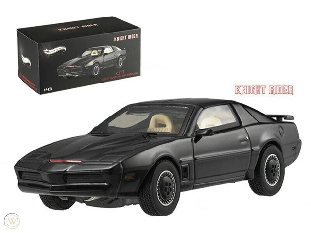 HOT WHEELS ELITE Knight Rider K.i.t.t 1982 Pontiac Firebird 1/43 ...