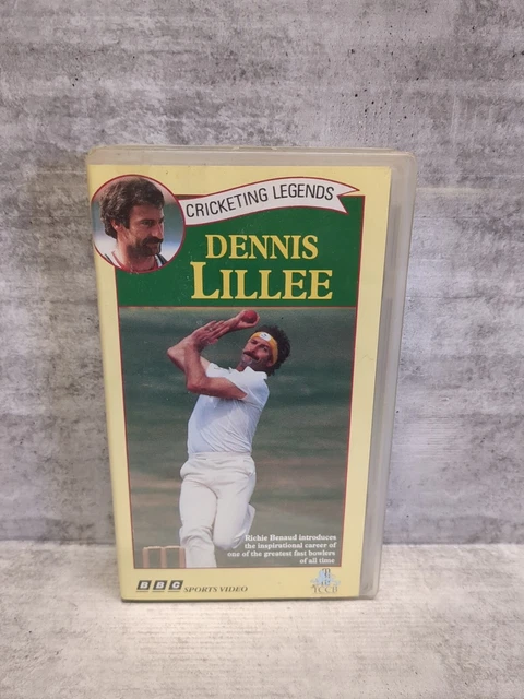 CRICKETING LEGEND DENNIS Lillee VHS Movie Video Cassette Tape $20.90 ...