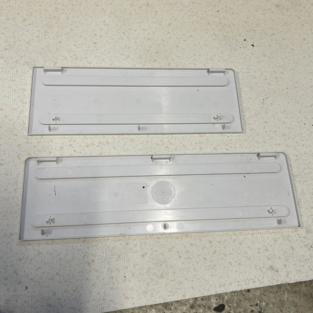 CARAVAN DOMETIC FRIDGE Top And Bottom Winter Vent Covers In White £21. ...