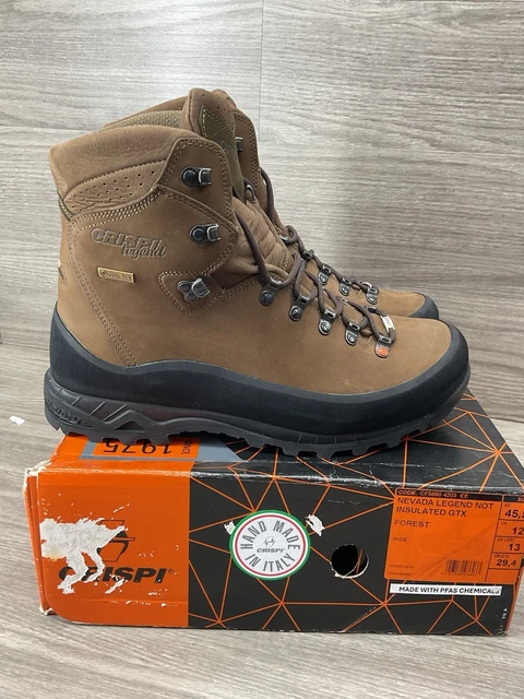 CRISPI NEVADA LEGEND GTX 8" Insulated Leather Hunting Boots Men's Sz ...