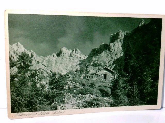 MITTENWALDER HÜTTE. KARWENDELHÜTTE der Alpenvereinssektion Mittenwald ...