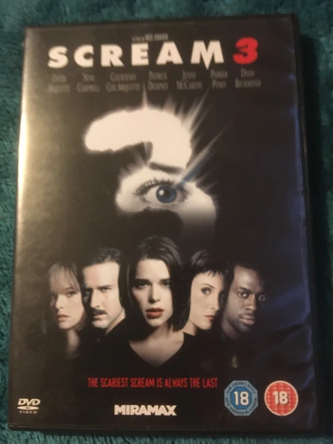 SCREAM 3 DVD Horror (2001) Kevin Smith Quality Guaranteed Reuse Reduce ...