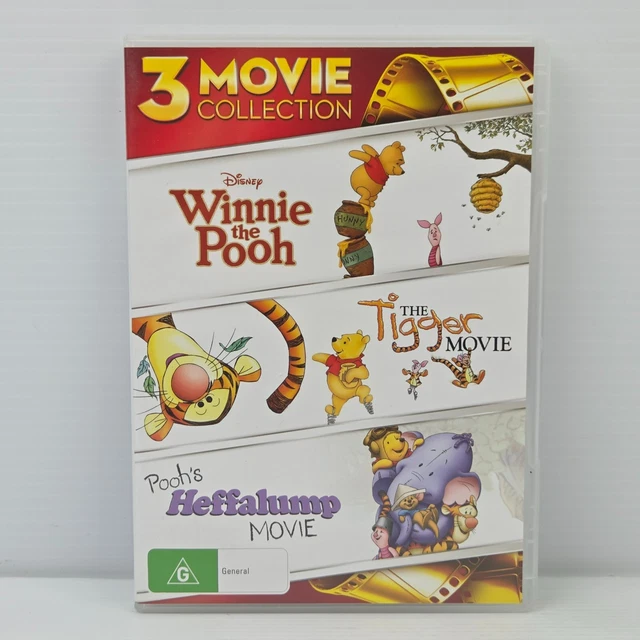 WINNIE THE POOH/THE Tigger Movie/Pooh's Heffalump Movie DVD Walt Disney ...