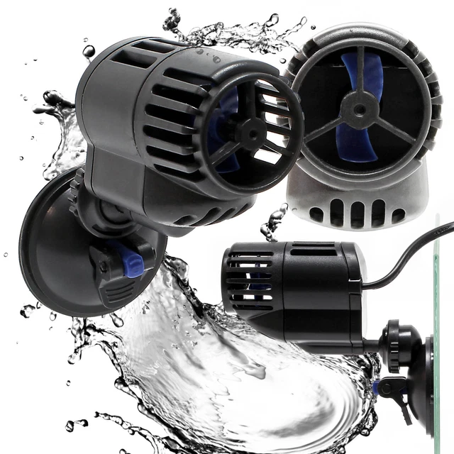 TTSUNSUN JVP-110A CIRCULATION Pump Wavemaker Suction Cup 2000l/h 2,5W ...