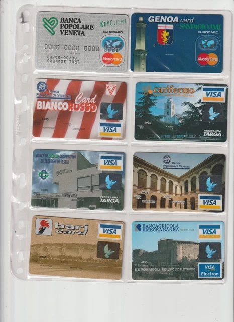 CARTE DI CREDITO E Bancomat Italiane Il Prezzo Per Ciascuna Va Da € 5 ...